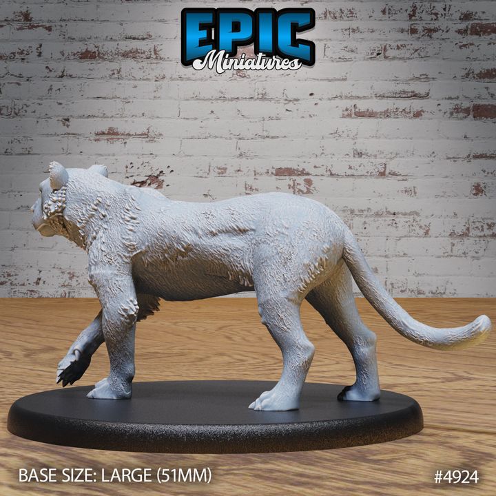 3D Printable Tiger / Large Cat / Asia Animal / Forest Beast / Woodland ...