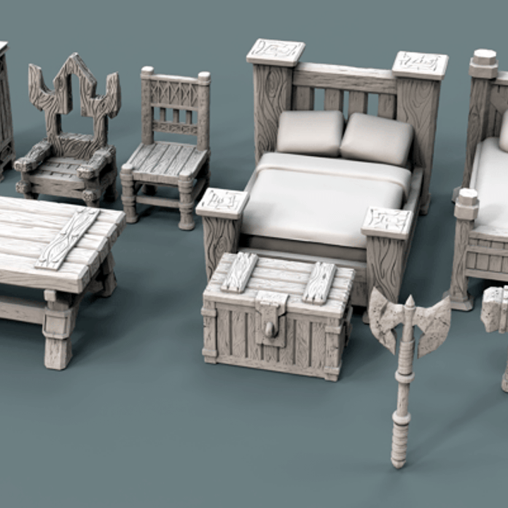 3D Printable Viking Village STL Collection – Build Your Own Norse ...