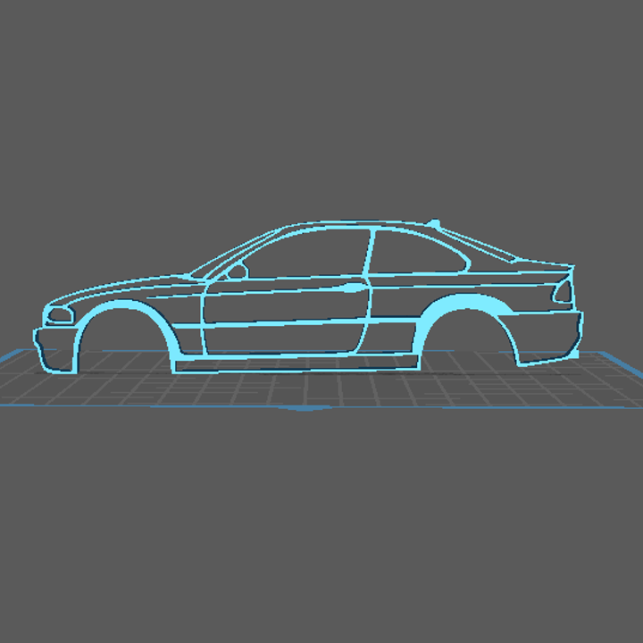 3D Printable BMW - E46 by Paul Wust