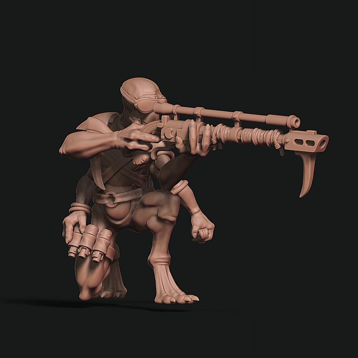 3D Printable Tharks Carnivores Alternatives - Greater God by TheGoodBrick
