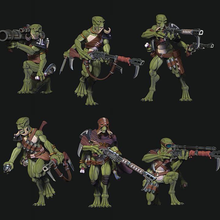 3D Printable Tharks Carnivores Alternatives - Greater God by TheGoodBrick