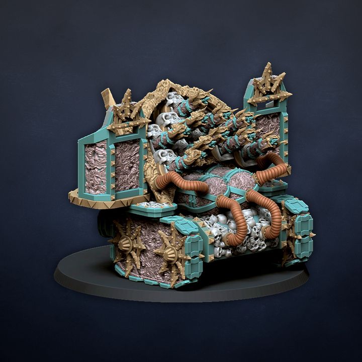 3D Printable Rocket Battery by Dragon's Lake Miniaturas