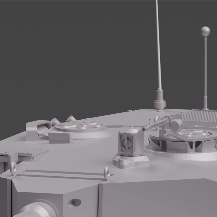 3D Printable Swiss NKPz MBT prototype by The Military Industrial Complex