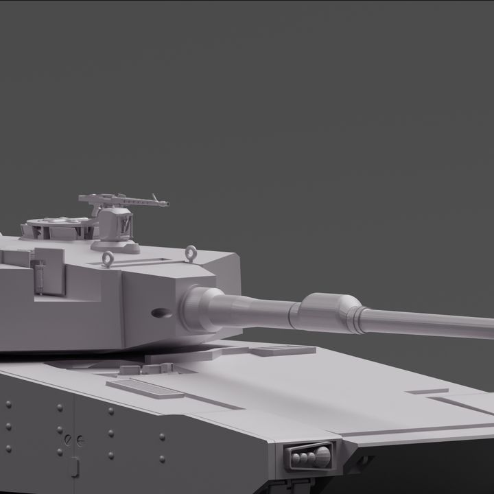 3D Printable Swiss NKPz MBT prototype by The Military Industrial Complex