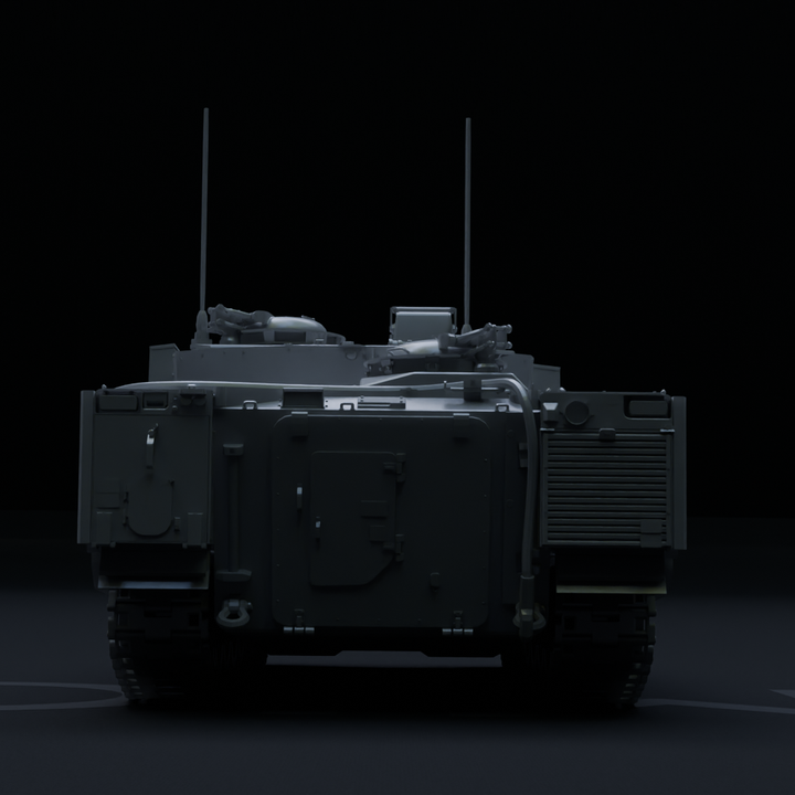 3D Printable Swiss CV90CH IFV by The Military Industrial Complex