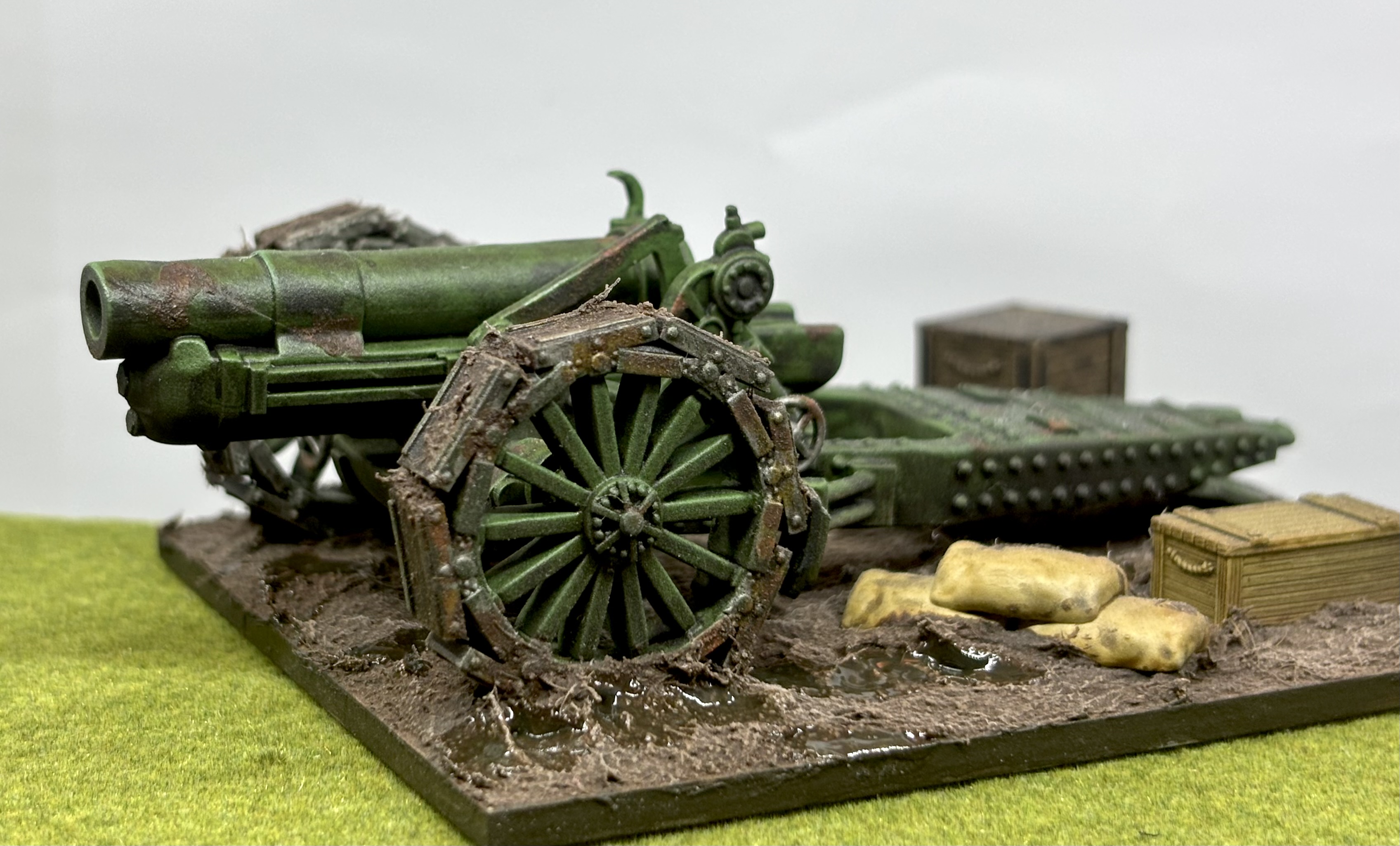 3D Printable British Great War Howitzer by Wargames Atlantic