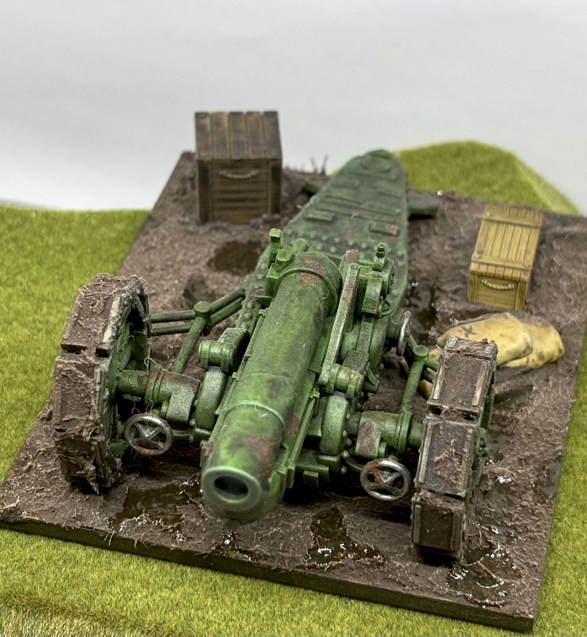 3D Printable British Great War Howitzer by Wargames Atlantic
