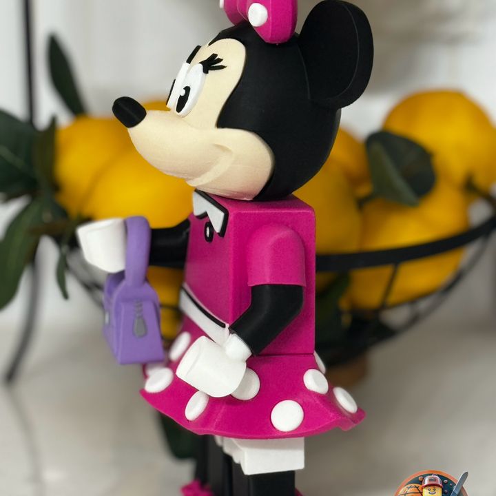 3D Printable Milly Mouse Brick by Walter's World 3D