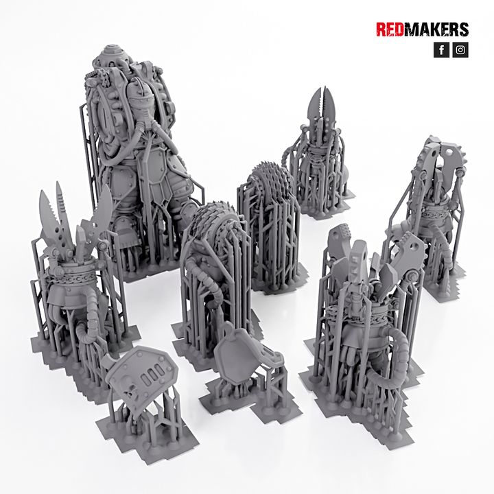 3D Printable Solar Guard - Abhuman Wardens - Imperial Force by RedMakers