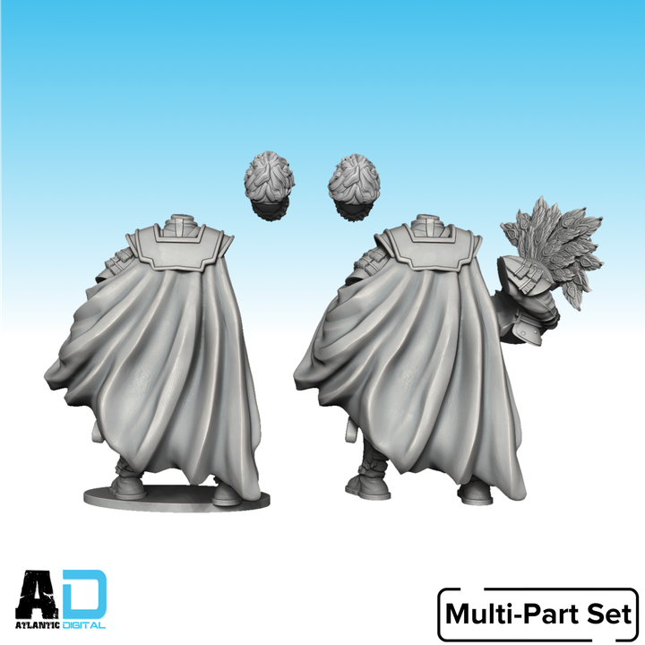 3D Printable Marcus Cassianius Latinius Postumus by Wargames Atlantic