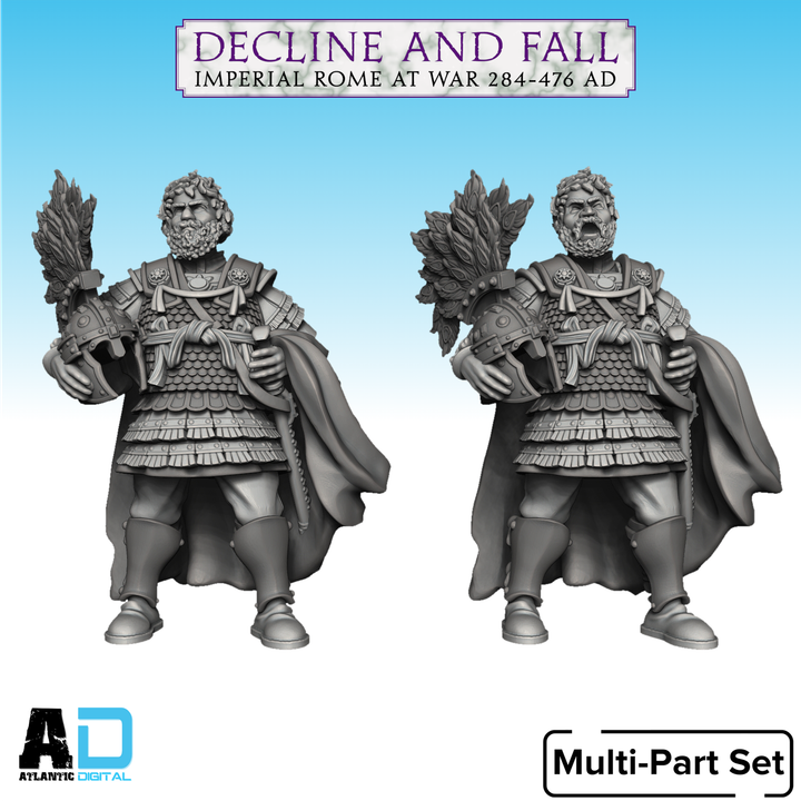 3D Printable Marcus Cassianius Latinius Postumus by Wargames Atlantic