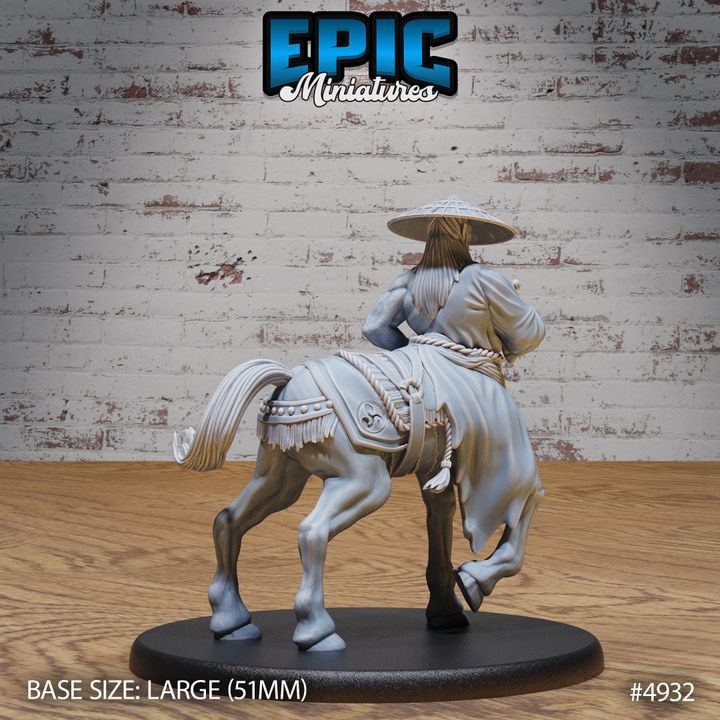 3D Printable Bushi Centaur / Horse Human Hybrid / Evil Woodland Cavalry ...
