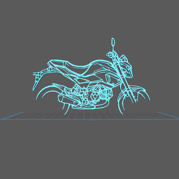 3D Printable Honda - Grom by Paul Wust