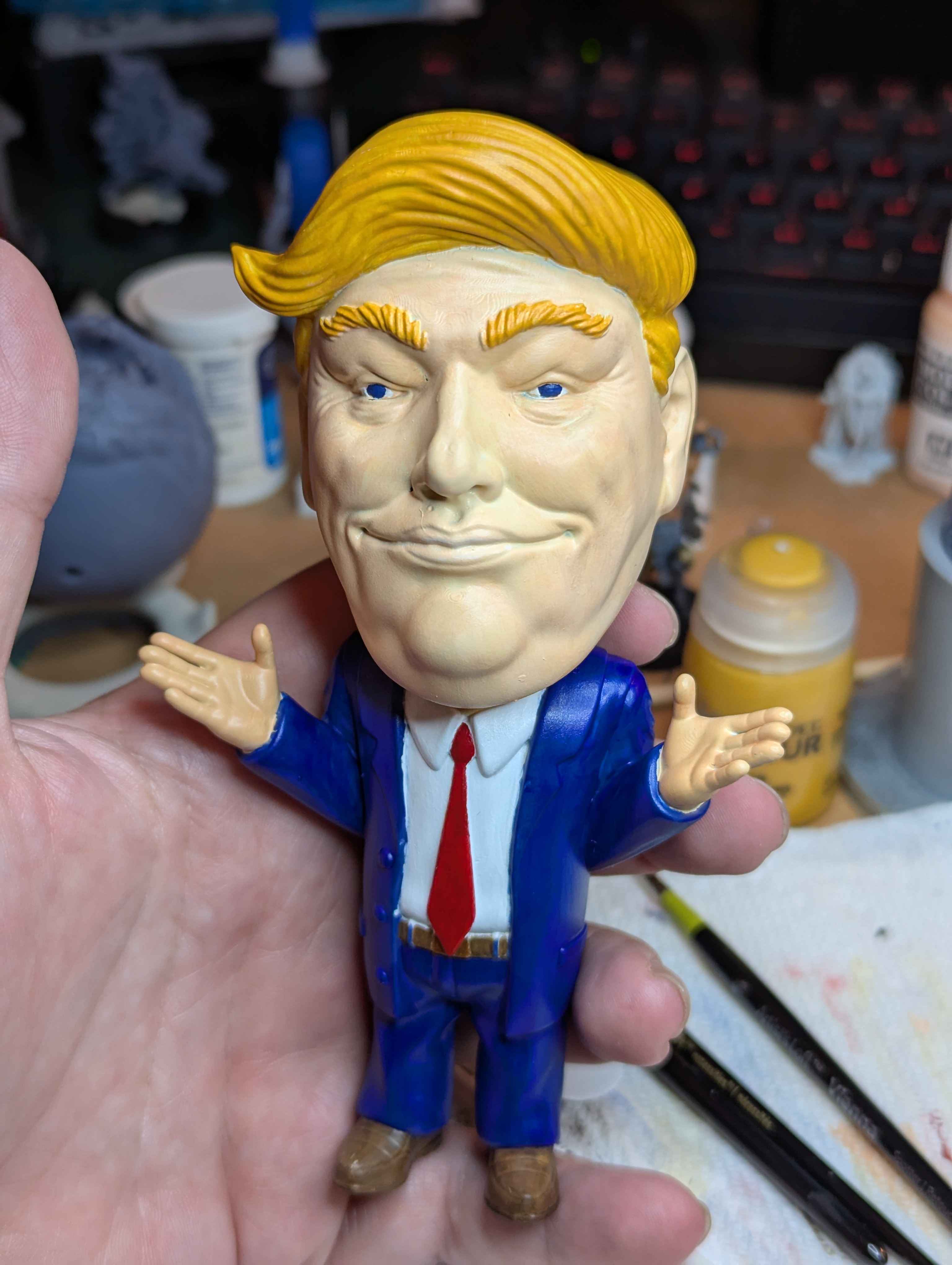 3D Printable President Donald J. Trump / Collectible Figure ...