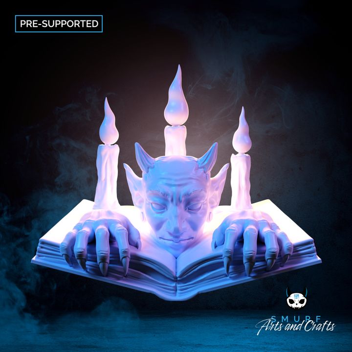 3D Printable Book Imp by Smurf Minis