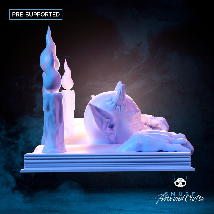 3D Printable Book Imp by Smurf Minis