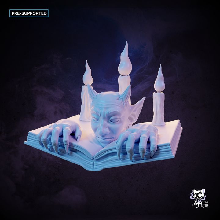 3D Printable Book Imp by Smurf Minis