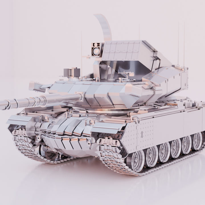 3D Printable Pereh ATGM Carrier on Magach 5 chassis by The Military ...