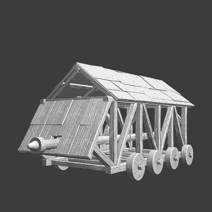 3D Printable Medieval warmachine - Siege Ram by Northern Crusades ...