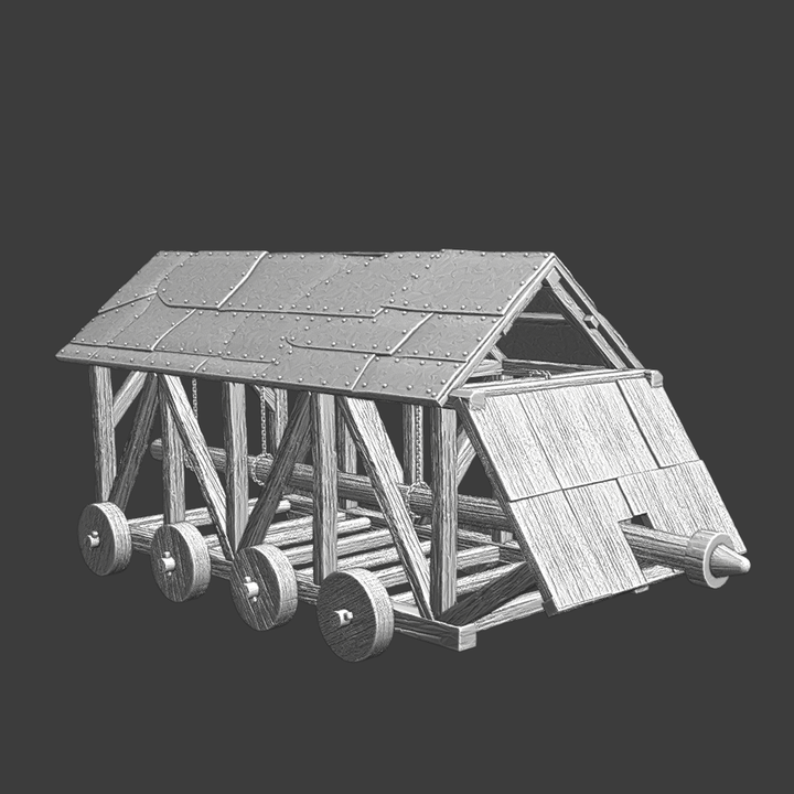 3D Printable Medieval warmachine - Siege Ram by Northern Crusades ...