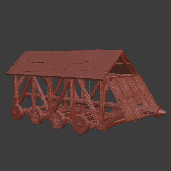 3D Printable Medieval warmachine - Siege Ram by Northern Crusades ...