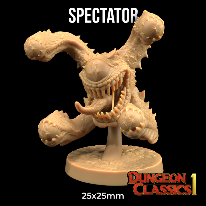 3D Printable Spectator | PRESUPPORTED | Dungeon Classics by Dungeon ...