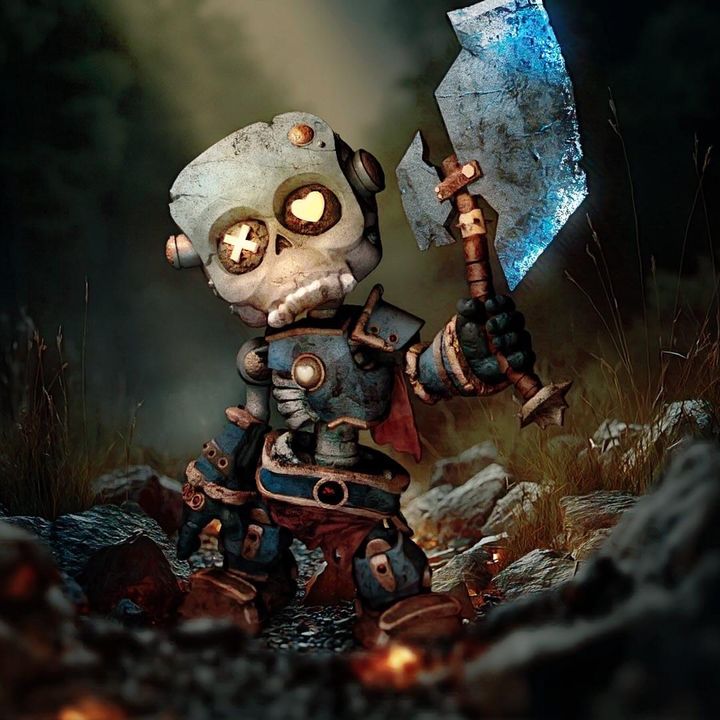 3D Printable The Rust Walker by Scott Unruh