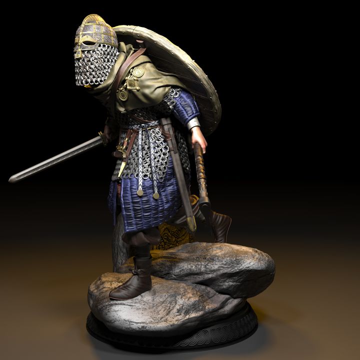 3D Printable Magnus Shield Splitter (Pre-supported) by Chaotic Neutral ...