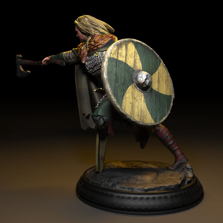 3D Printable Thora the Cunning (Pre-Supported) by Chaotic Neutral Workshop