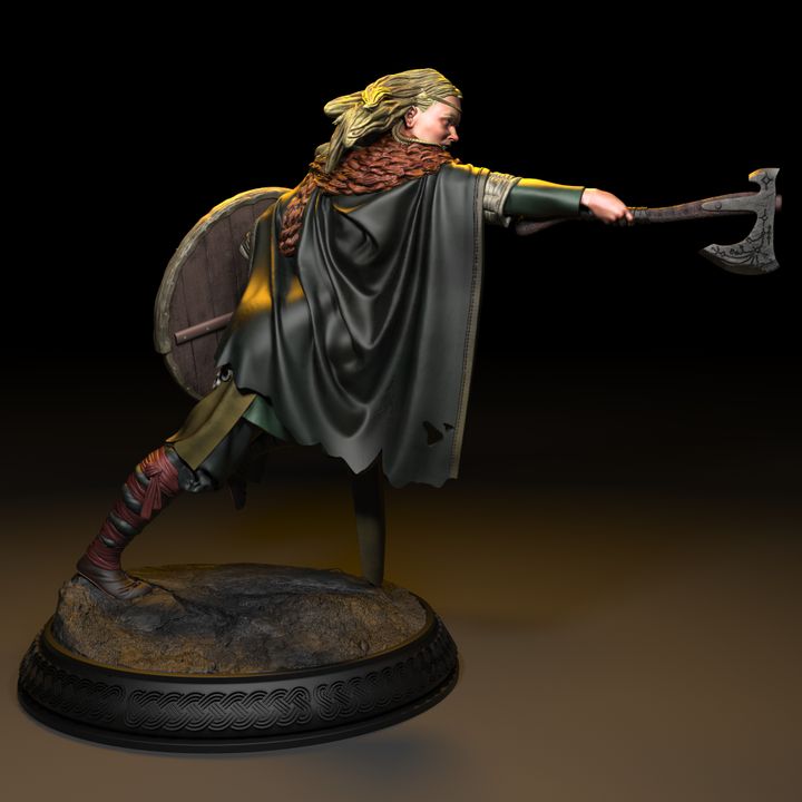 3D Printable Thora the Cunning (Pre-Supported) by Chaotic Neutral Workshop