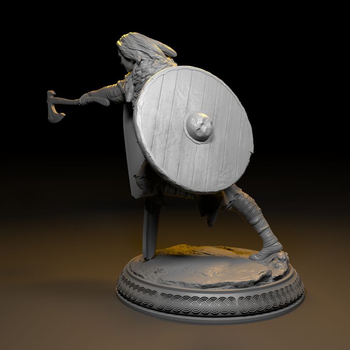 3D Printable Thora the Cunning (Pre-Supported) by Chaotic Neutral Workshop