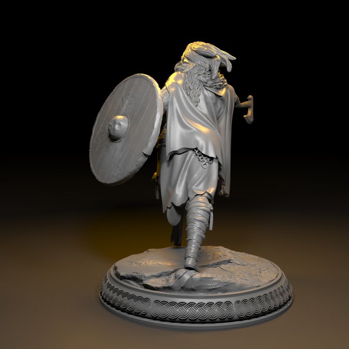 3D Printable Thora the Cunning (Pre-Supported) by Chaotic Neutral Workshop