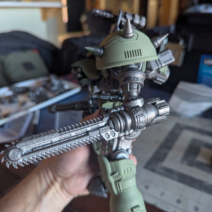 3D Printable Project Old School Vintage Combat Mech by John Bear Ross