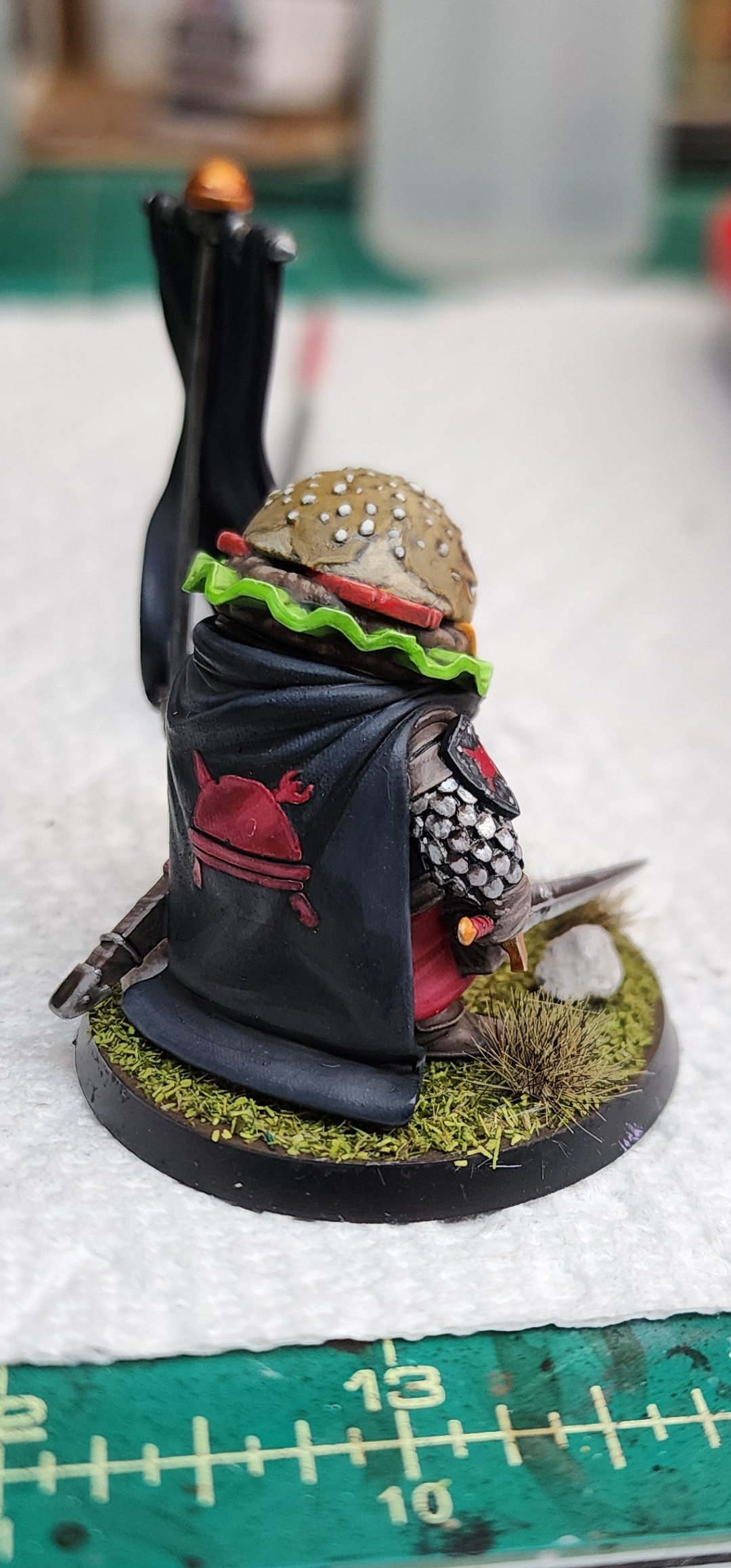 3D Printable Food Fight! - Cheeseburger Bannerman by Quirky Unlimited