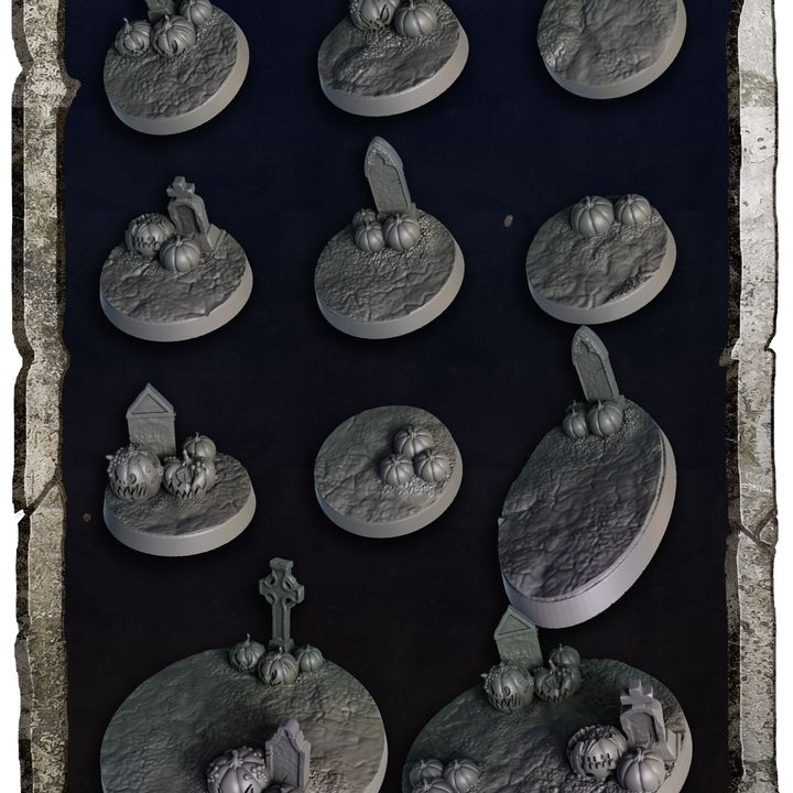 3D Printable Bases Bundle by Crosslances