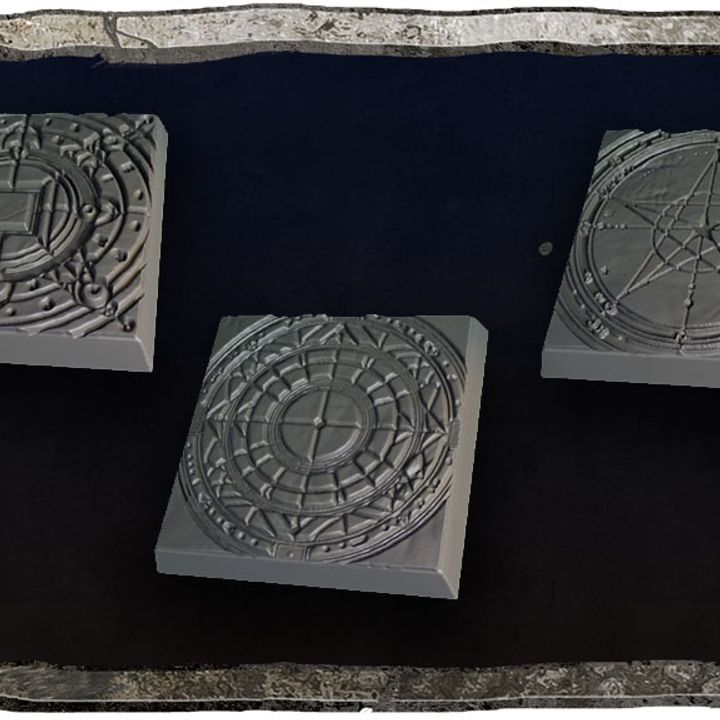 3D Printable Bases Bundle by Crosslances
