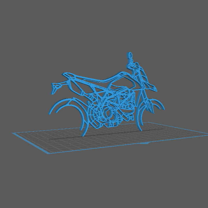 3D Printable Ducati - Hypermotard 950 by Paul Wust