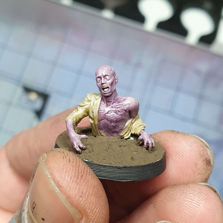 3D Print of Crawling Zombies | PRESUPPORTED | Dungeon Classics by treyamai