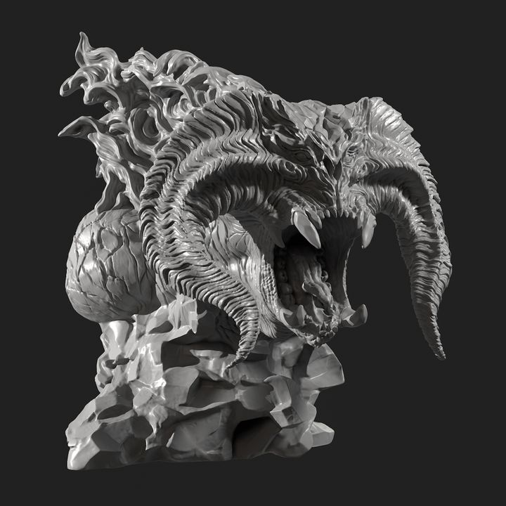 3D Printable Balrog by jikka3D