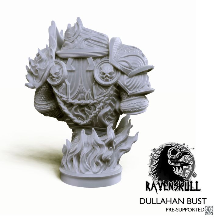 3D Printable Dullahan Bust by Ravenskull