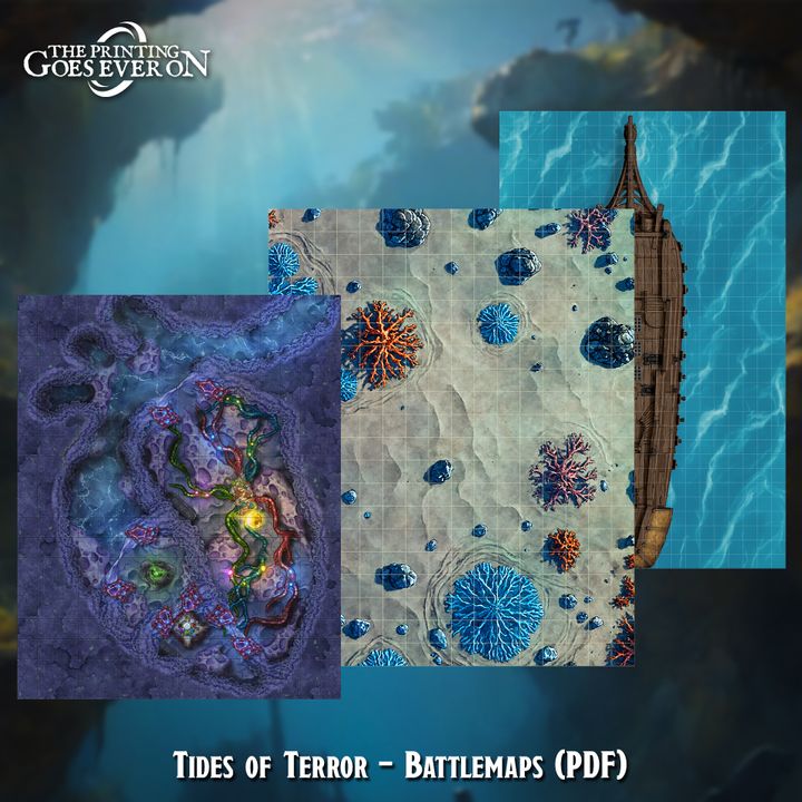 3D Printable Tides of Terror - November 2024 - Presupported by The ...