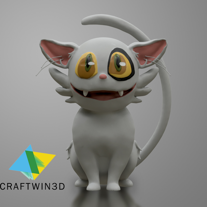 3D Printable Suzume Cat Daijin 3D Model 🐾🐱 by Craftwin