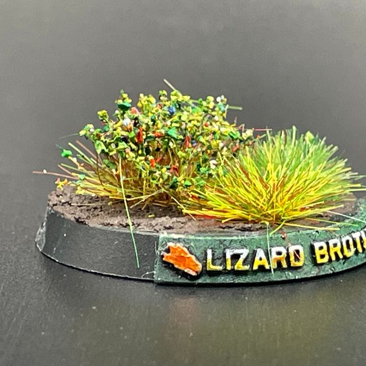 3D Printable Lizard Brother / Lizardman / Saurian Starhost Name Plate ...