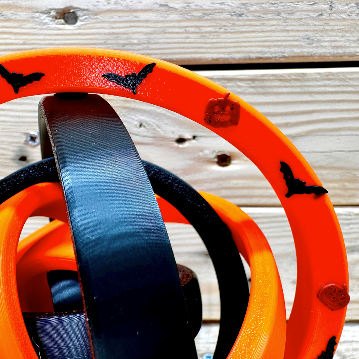 3D Printable Gyro, Halloween Edition (Desktop Mini) by ENIQUE3D