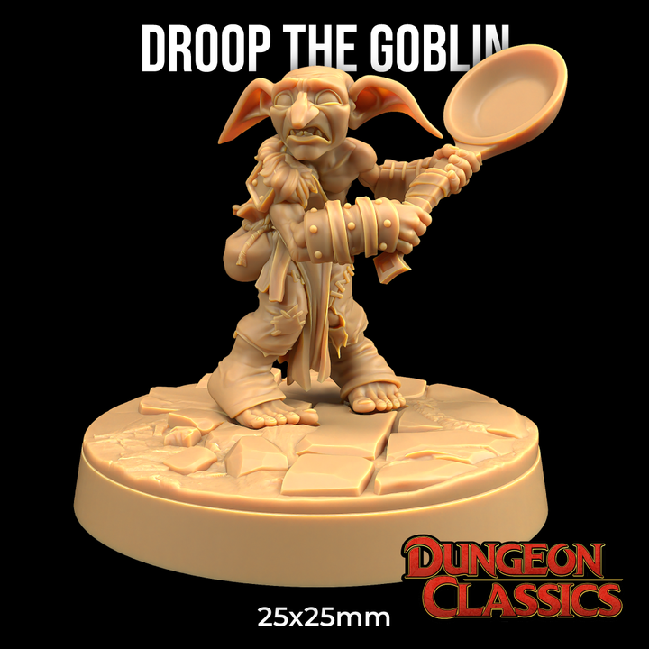 3D Printable Droop The Goblin | PRESUPPORTED | Dungeon Classics by ...
