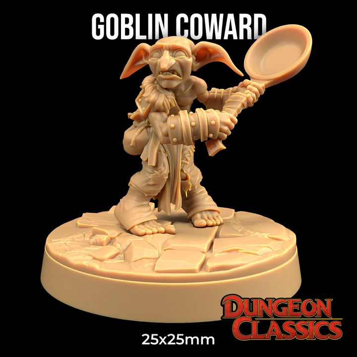 3D Printable Goblin Coward | PRESUPPORTED | Dungeon Classics by Dungeon ...