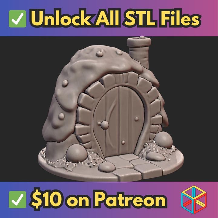 Download Fairy Garden Whimsical Hobbit House with Stone Path MineeForm ...