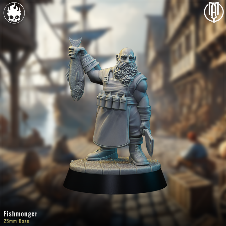 3D Printable Fishmonger by NPC Forge