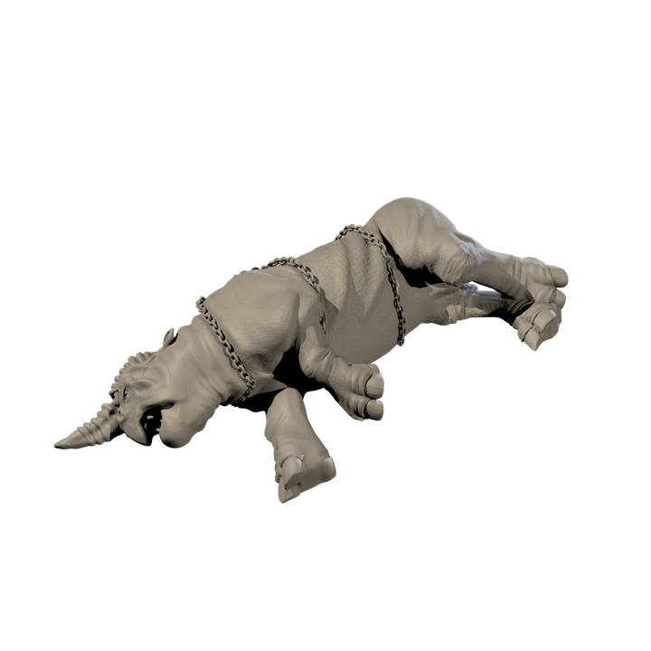 3D Printable Fallen Beast - STL File by JSCreativeSE