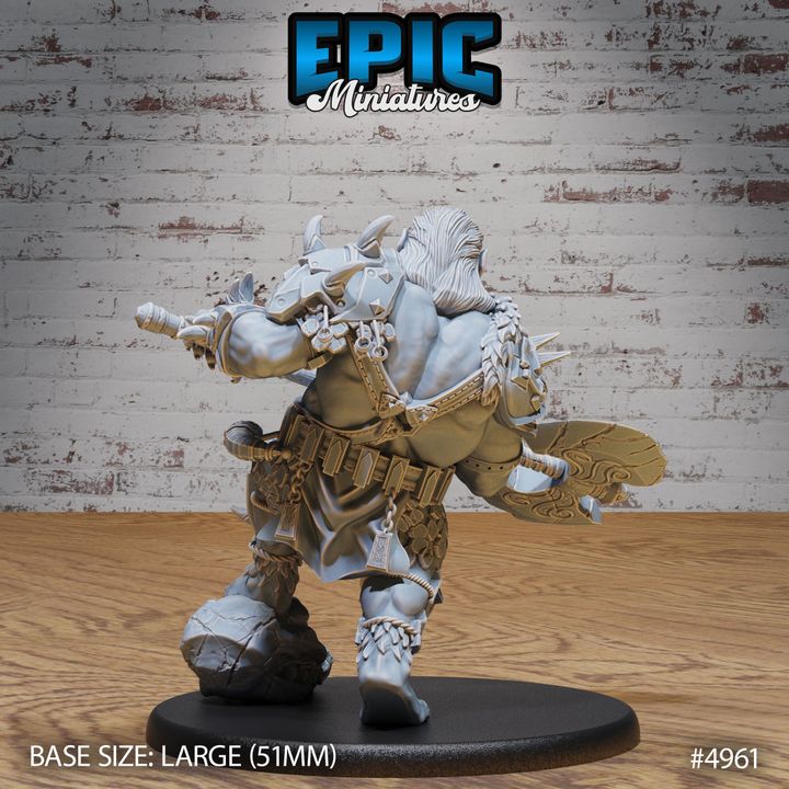 3D Printable Bugbear Raider Set / Giant Goblinoid Bandit Creature ...